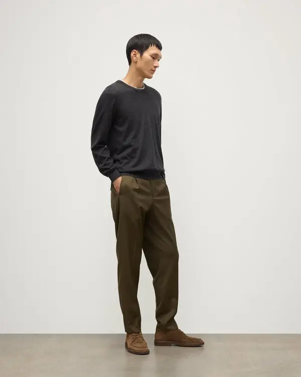 Johnstons Of Elgin Superfine Cashmere Jumper - Grey