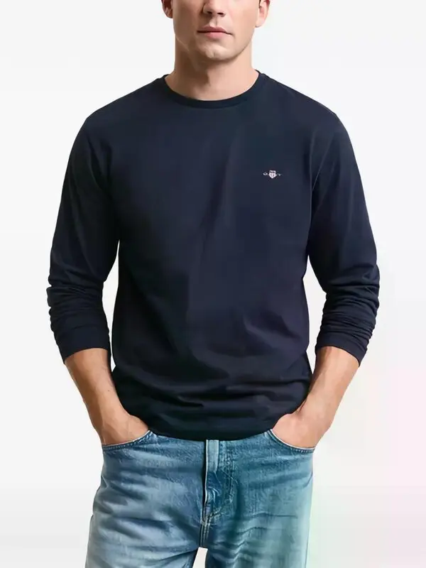 Gant Shield Long-sleeve T-shirt - Blue