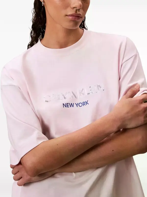 Calvin Klein Sequin-embellished T-shirt