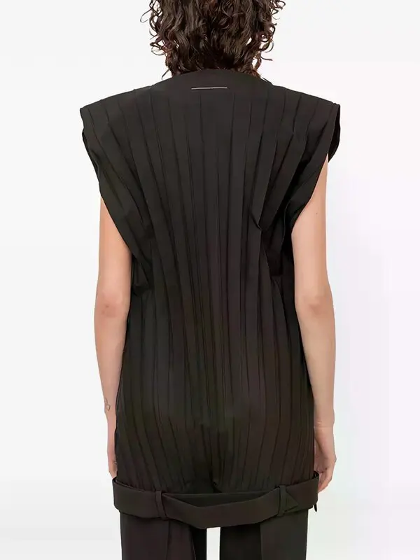 MAISON MARGIELA Pleated Mini Dress