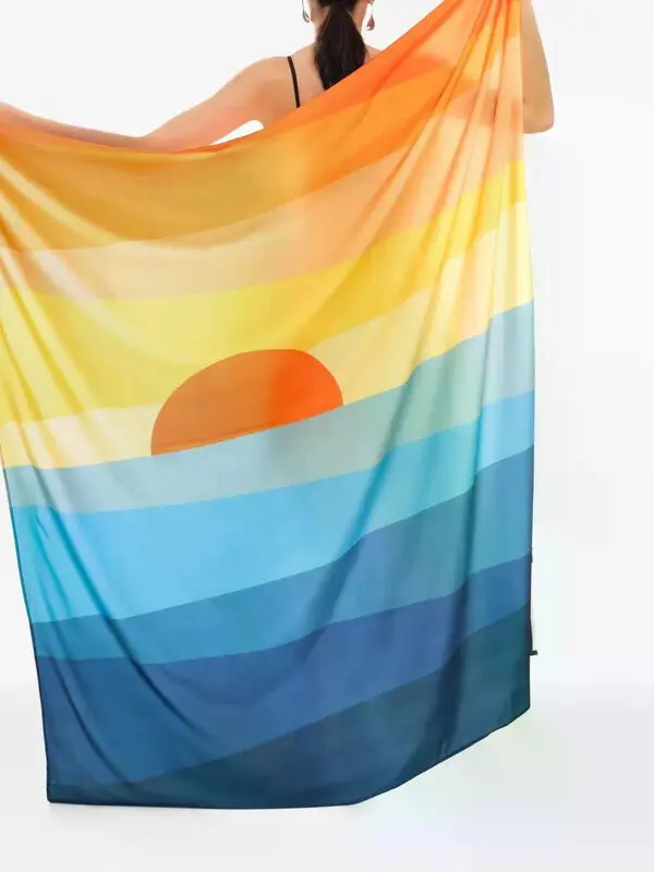 AMAPO Sunset Print Scarf