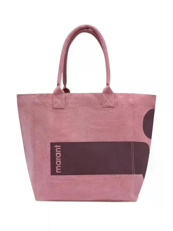 Isabel Marant Étoile Logo-print Tote Bag - Pink