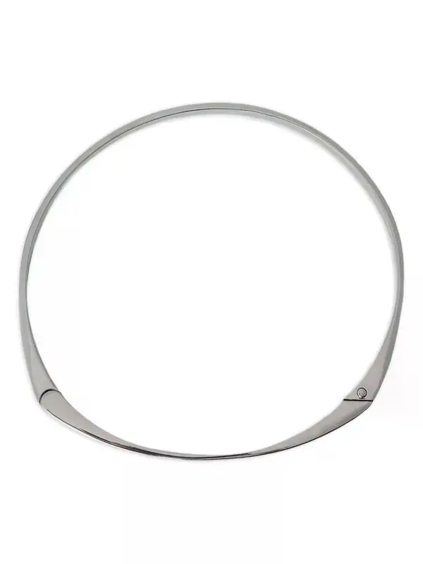TOTEME Signature Collar Necklace - Silver
