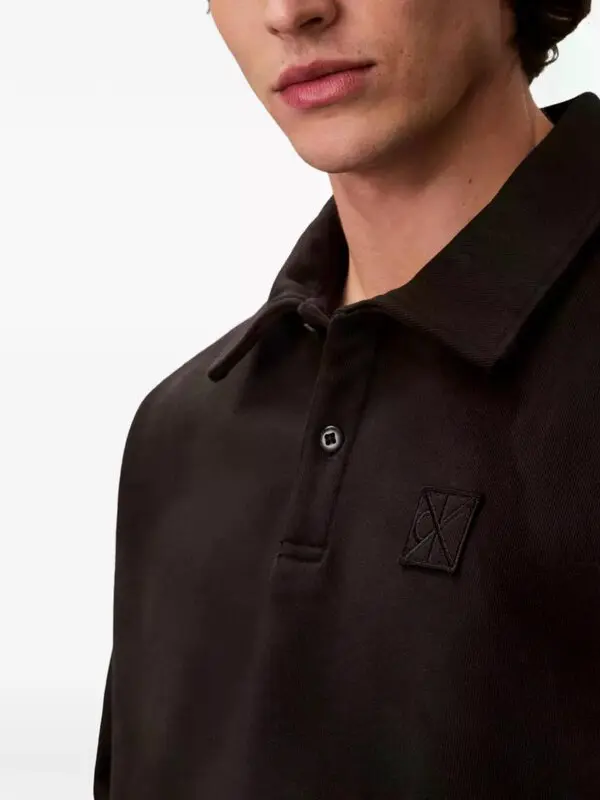Calvin Klein Logo-patch Polo Shirt
