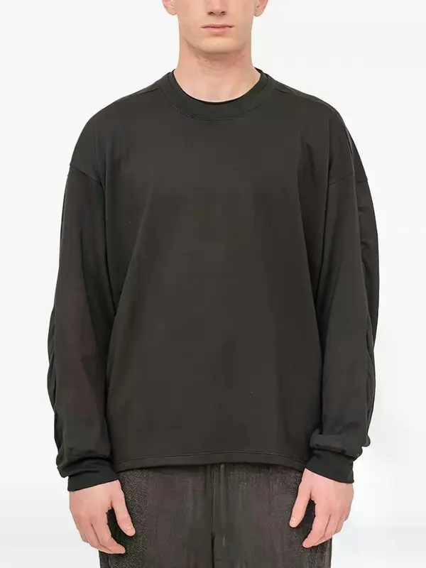 THE VIRIDI-ANNE Long-sleeve Crewneck Sweatshirt