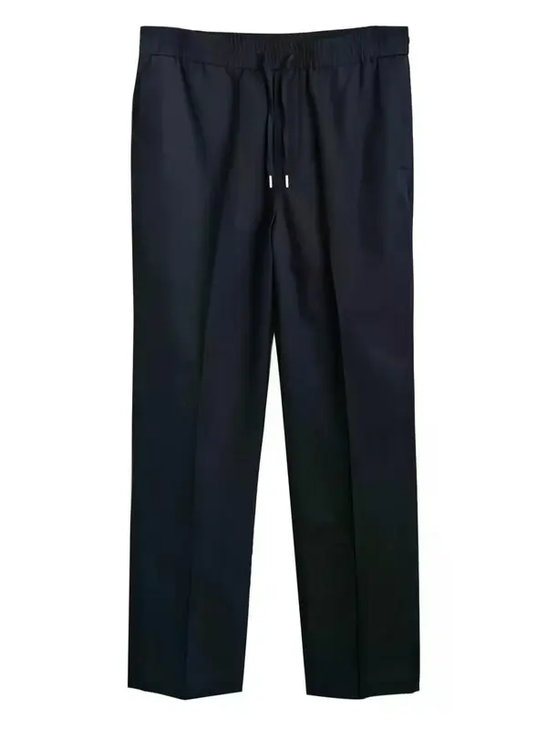 Gant Cotton-linen Trousers - Blue