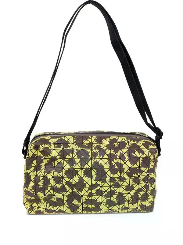 Issey Miyake Geometric-patterned Shoulder Bag - Yellow