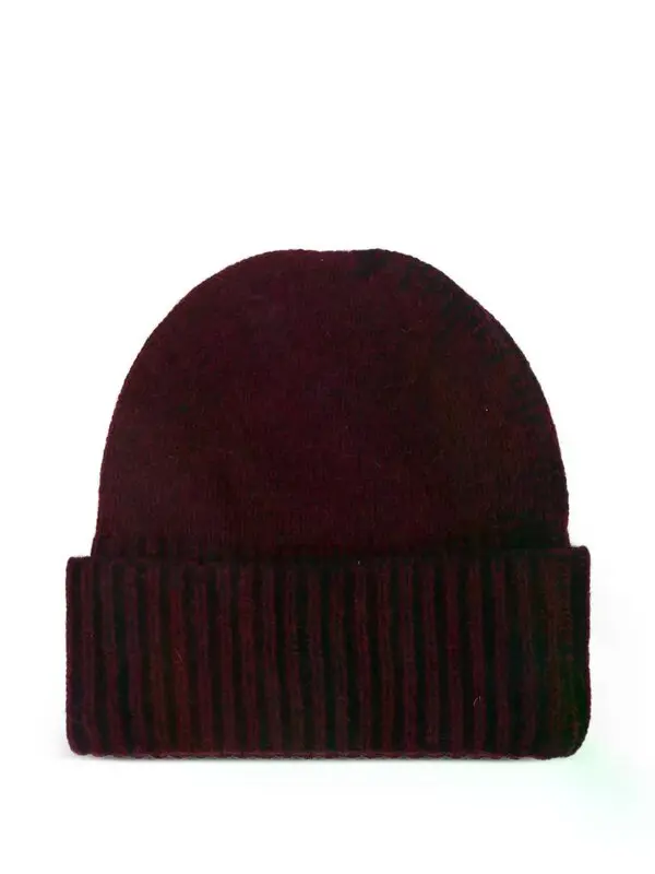 B.B. WALACE Logo Patch Beanie