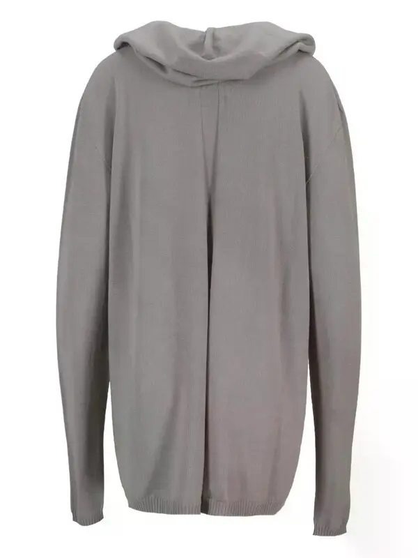 Rick Owens Long-sleeve Hoodie - Grey