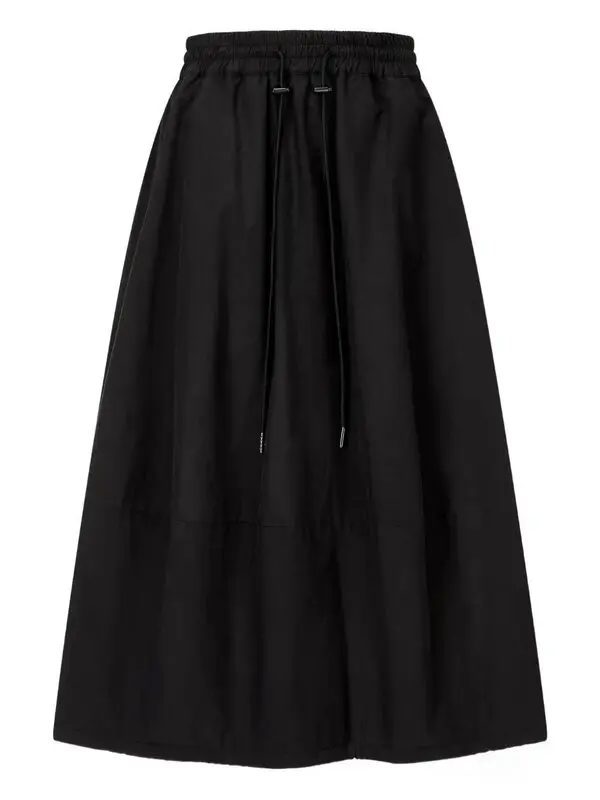 STUDIO TOMBOY Fleece-lined Midi Skirt