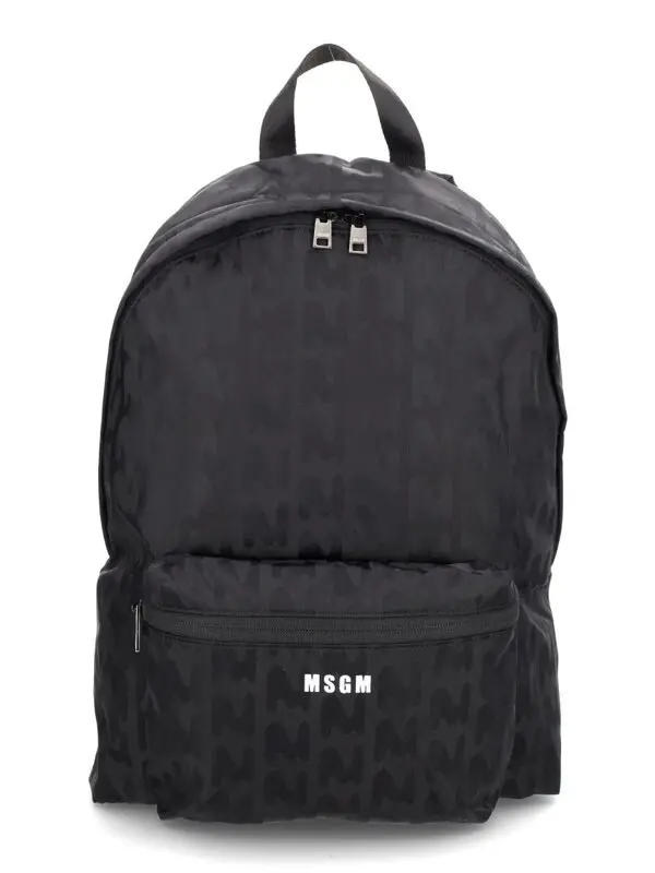 MSGM Backpack Mwave - Black