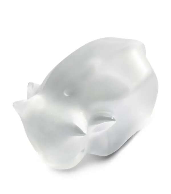 Lalique X Han Meilin Crystal Ox Ornament