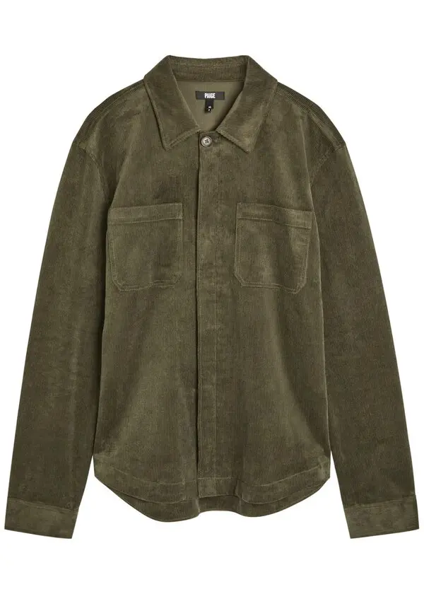 Paige Jace Corduroy Overshirt
