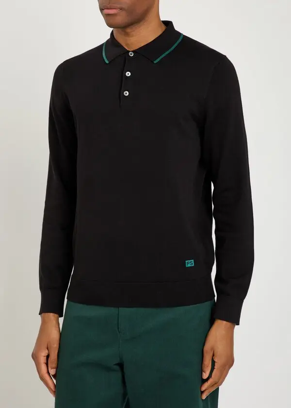 Paul Smith Logo-embroidered Cotton Polo Shirt