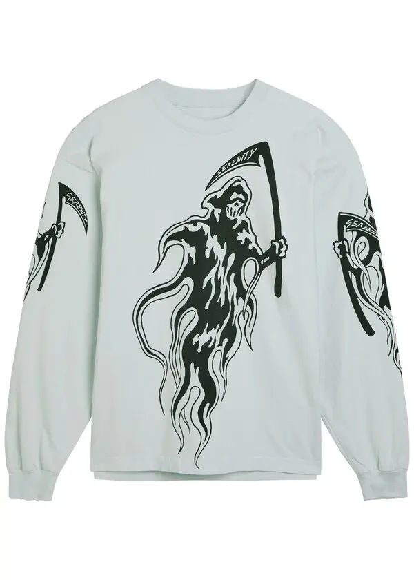 WARREN LOTAS Serenity Reaper Printed Top