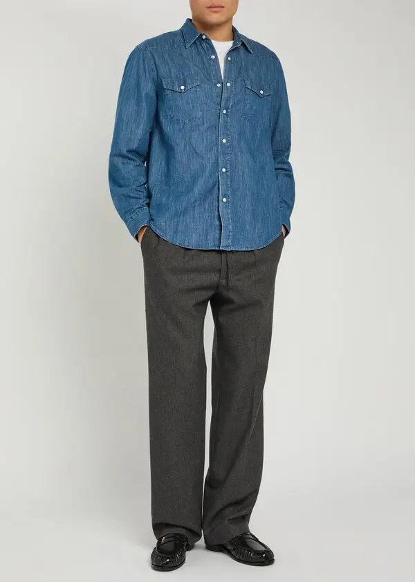 Officine Générale Chambray Shirt