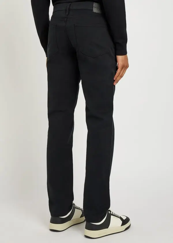 Paige Macneil Slim Straight-leg Twill Trousers