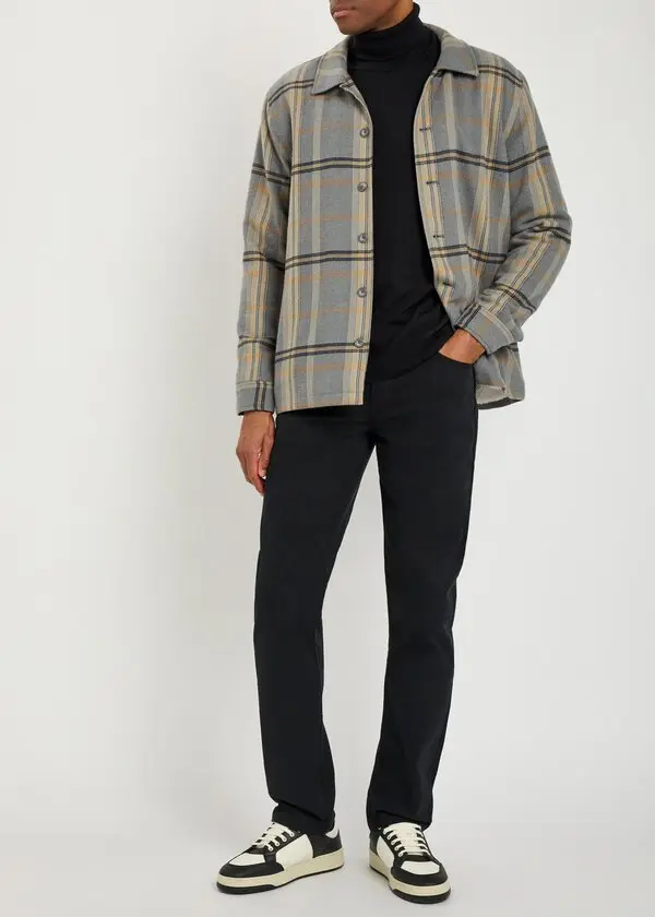 Paige Macneil Slim Straight-leg Twill Trousers