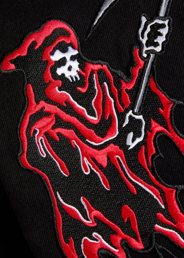 WARREN LOTAS Dueling Reaper Printed Jacket