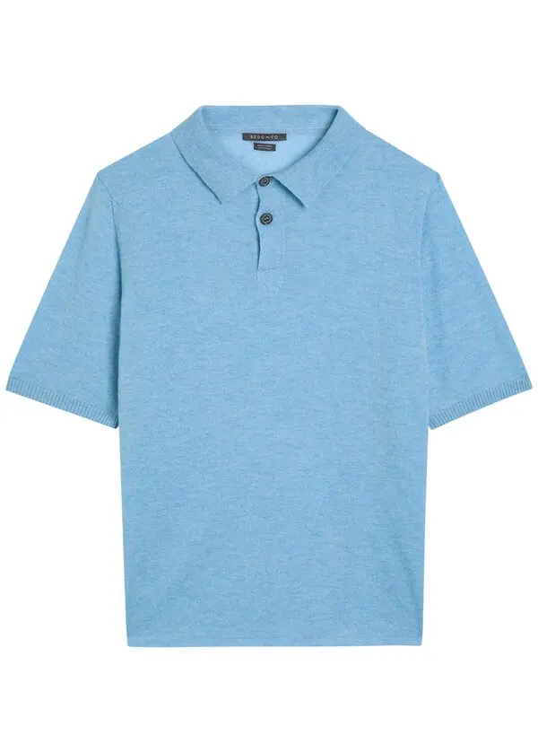 BEGG X CO Cashmere Polo Shirt