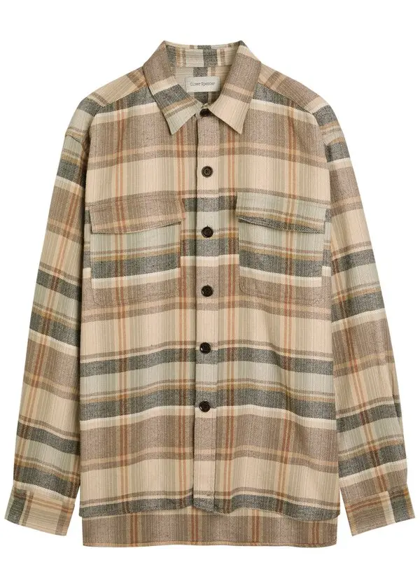 Oliver Peoples Penryn Plaid Flannel Shirt