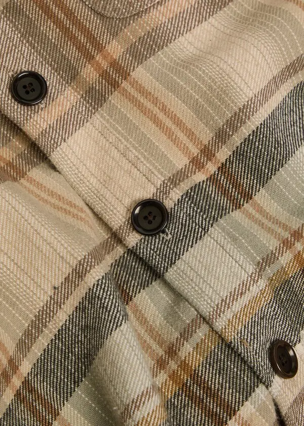 Oliver Peoples Penryn Plaid Flannel Shirt