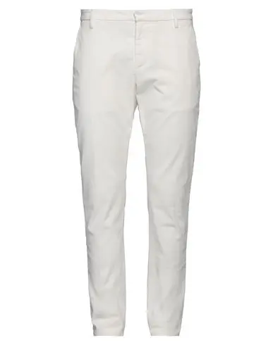 DONDUP Cotton Blend Corduroy Pants - White