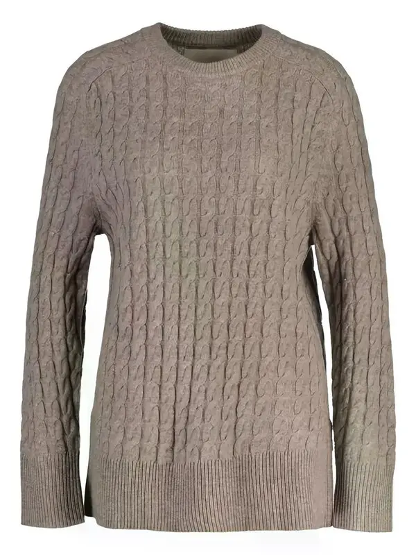 Gant Cable-knit Crew-neck Sweater