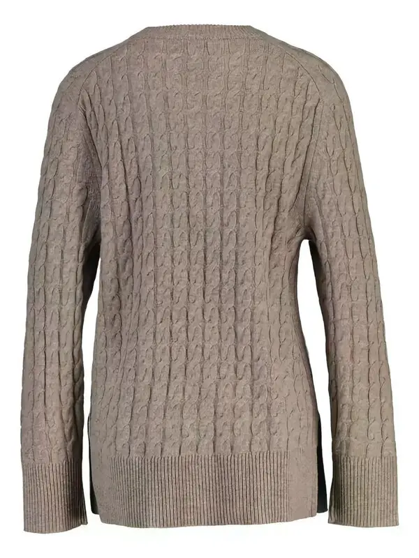 Gant Cable-knit Crew-neck Sweater