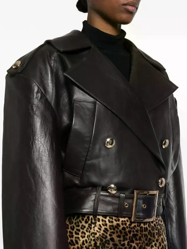 Retrofete Belted Double-breasted Jacket