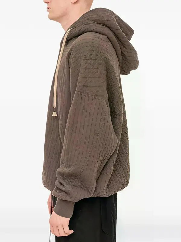 THE VIRIDI-ANNE Patch-pocket Hoodie