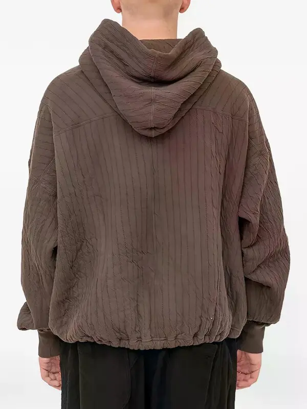 THE VIRIDI-ANNE Patch-pocket Hoodie