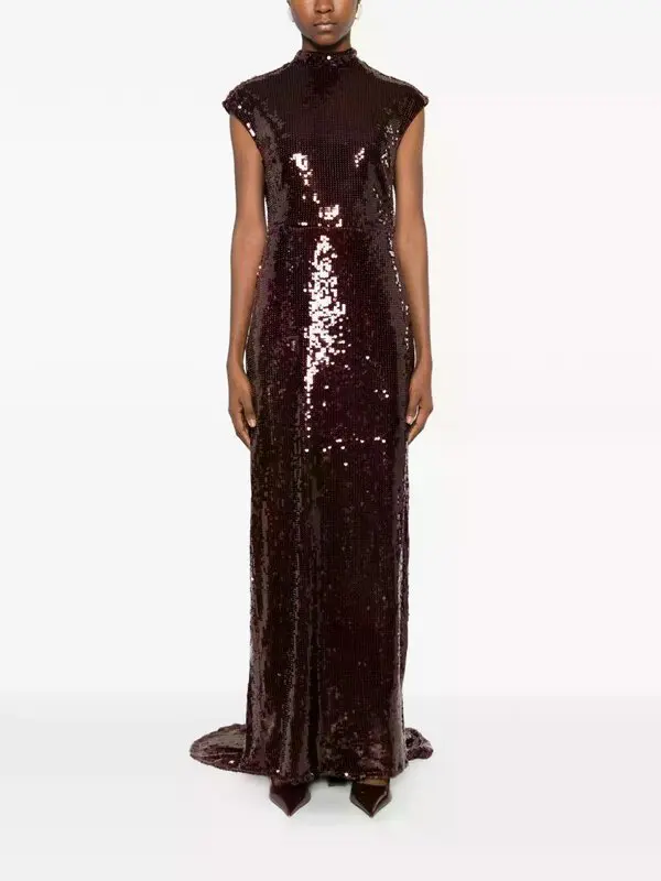 rotate red sequin dress Rotate Sirin Dress In Sequin