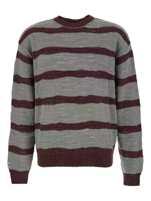 COOR Striped Crew-neck Sweater