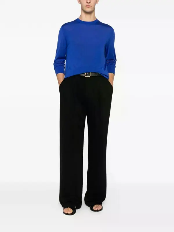 TOM FORD Long-sleeve Crew-neck Sweater - Blue