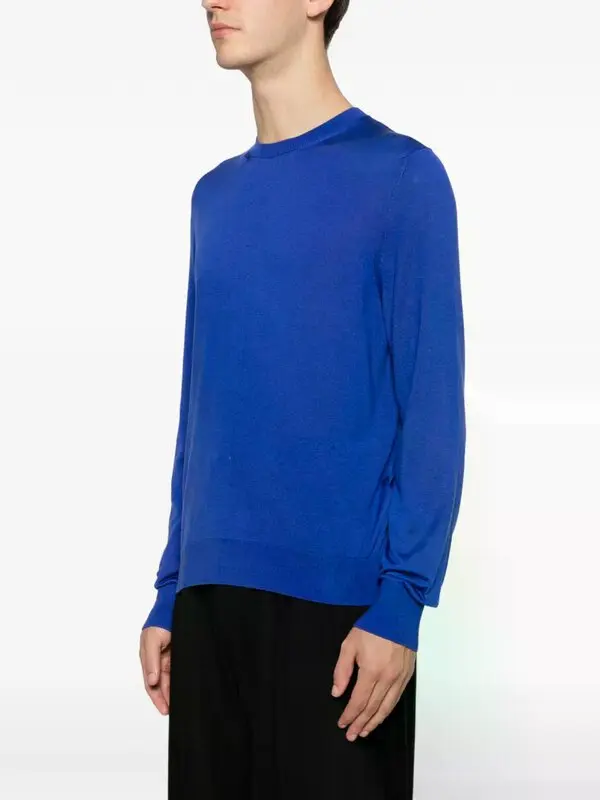 TOM FORD Long-sleeve Crew-neck Sweater - Blue