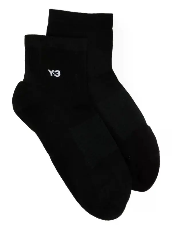 Y3 Classic Low Socks - Black