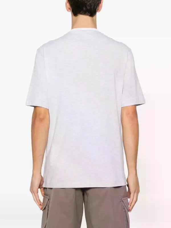 Brunello Cucinelli Crew-neck T-shirt - Grey