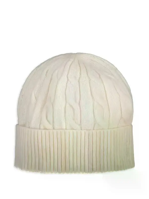 Gant Cable Wool Beanie - Neutrals