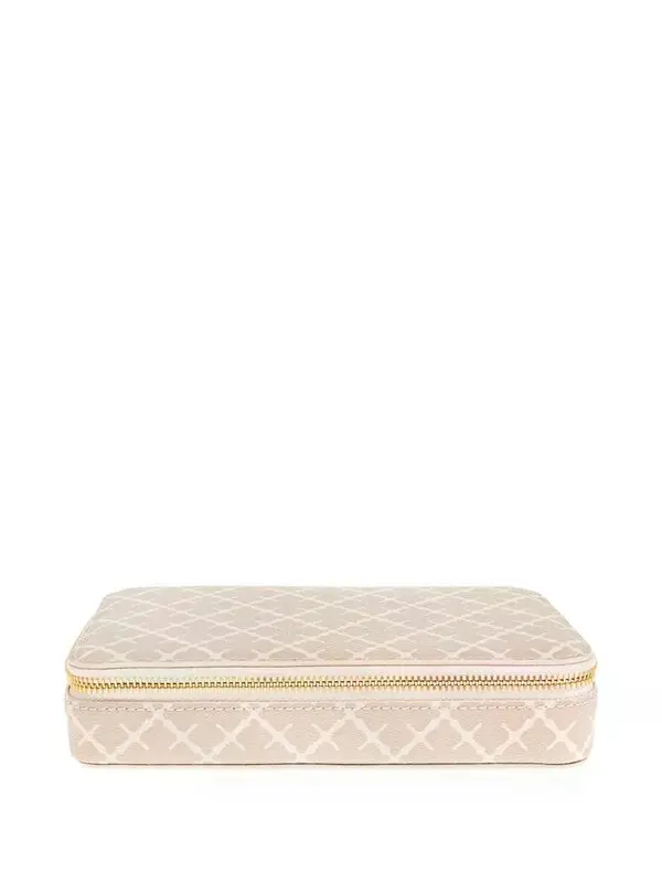 BY MALENE BIRGER Bae Patterned Zip Jewellery Box - Neutrals