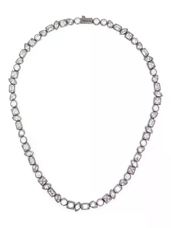 DARKAI Mixed Bezels Necklace - Grey