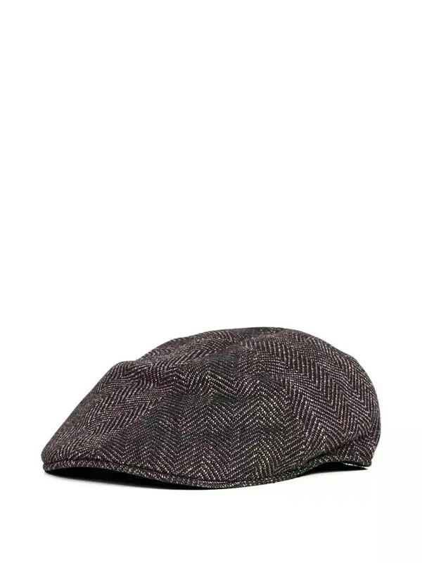 Tagliatore Donald Cap - Brown