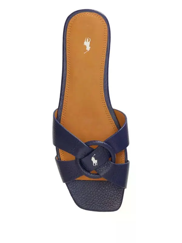 Polo Ralph Lauren Debossed-logo Flat Sandals