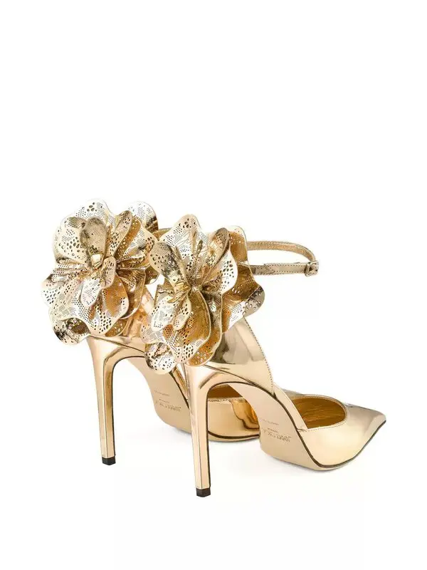JIMMY CHOO 100mm Marja Flower Pumps