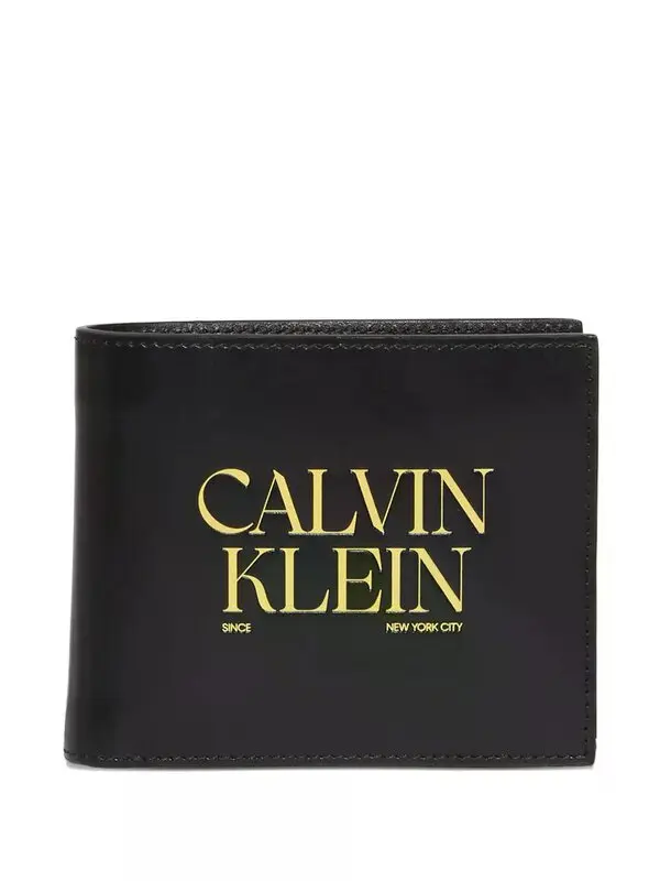 Calvin Klein Logo-print Wallet - Black