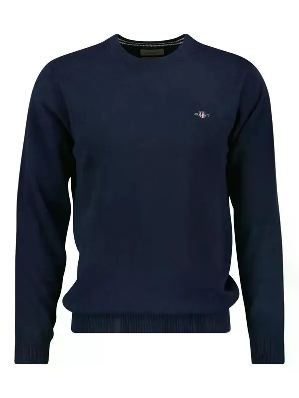 Gant Crew-neck Wool Sweatshirt
