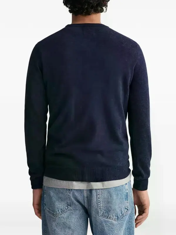 Gant Crew-neck Wool Sweatshirt