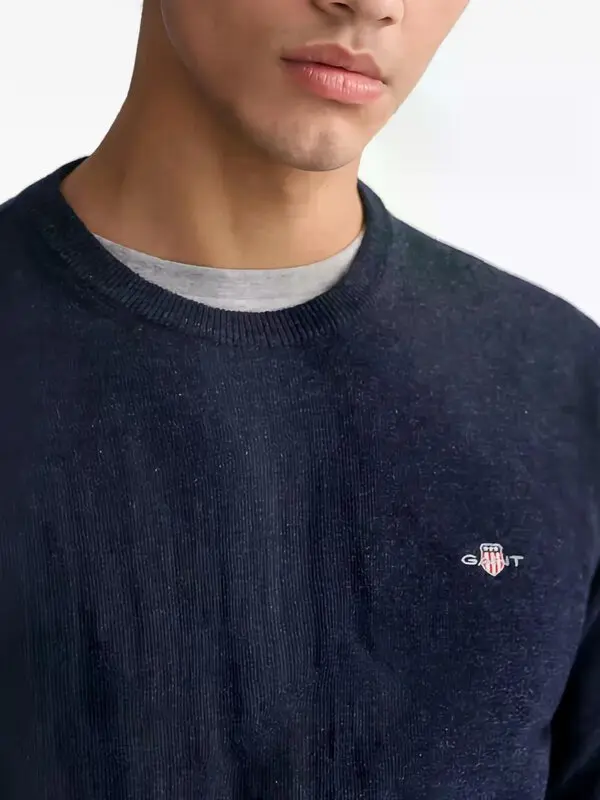 Gant Crew-neck Wool Sweatshirt