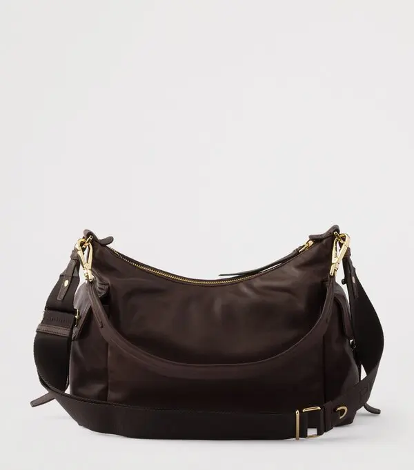 Prada Lamb Leather Explore Shoulder Bag