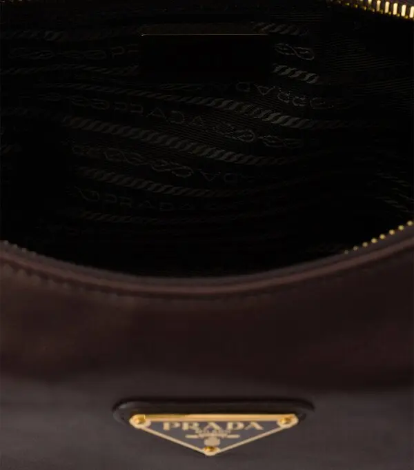 Prada Lamb Leather Explore Shoulder Bag